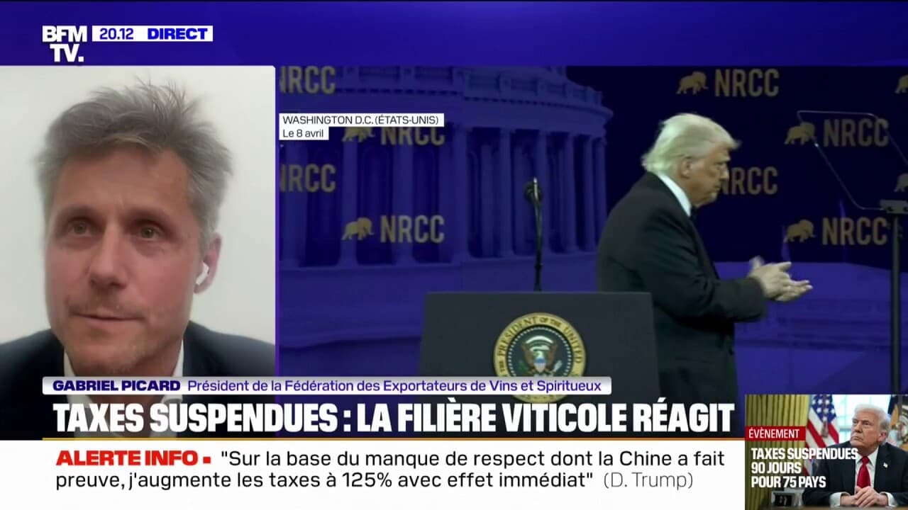 Suspension des droits de douane: Gabriel Picard, président de la ...