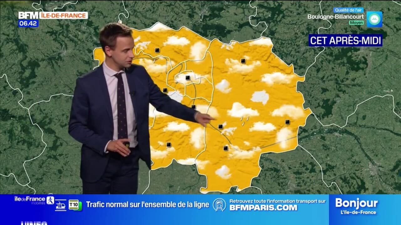 Météo: l'Île-de-France sous un temps calme et avec de belles éclaircies ...