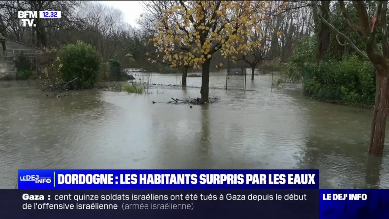 Dordogne: le maire de Montignac-Lascaux évoque "une très légère décrue"