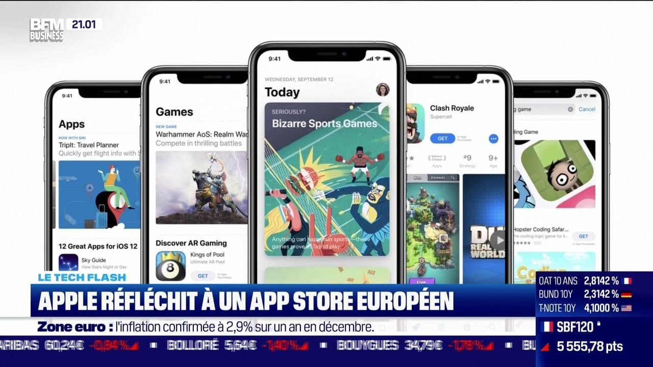 Le Tech Flash : Apple réfléchit à un App Store européen, par Léa Benaim ... Le Tech Flash : Apple réfléchit à un App Store européen, par Léa Benaim ...