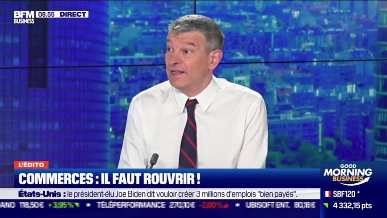 Nicolas Doze : Il faut rouvir les commerces ! - 17/11
