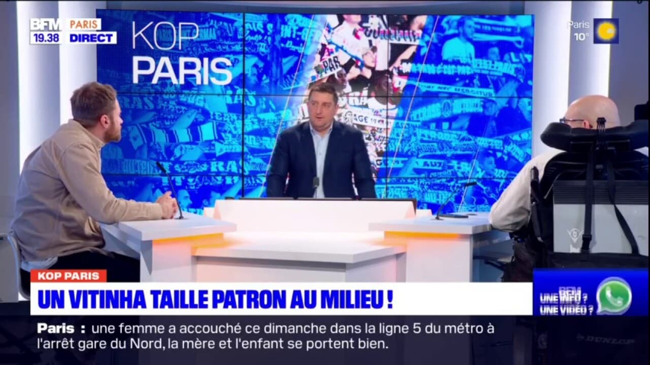 Kop Paris: l'excellente bonne performance de Vitinha face à l'OM