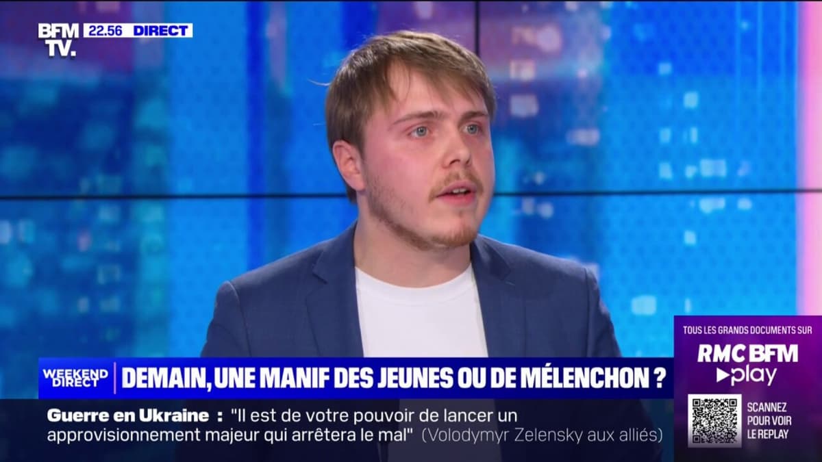 Louis Boyard: "C'est la jeunesse qui fera la différence sur le mouvement" contre la réforme des ...
