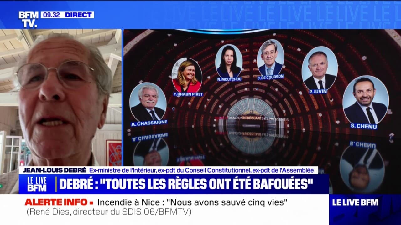 Jean-Louis Debré: "Finalement, toutes les institutions et toutes les ...