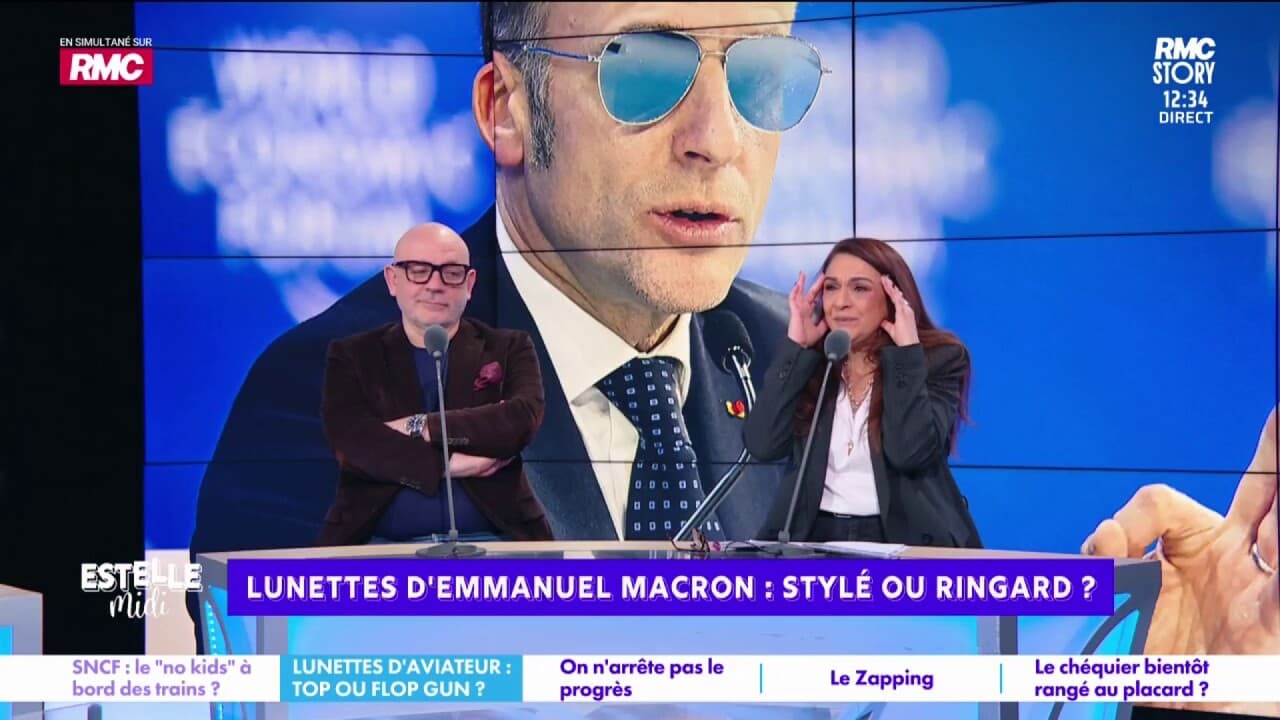 Lunettes d'Emmanuel Macron : "On a un président de la République qui ...