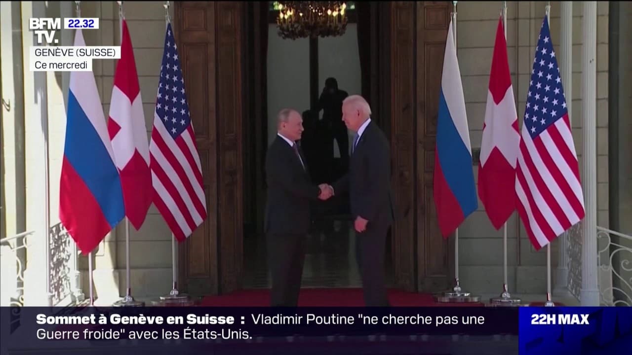 Joe Biden et Vladimir Poutine se sont rencontrés en Suisse pendant 3h30 Joe Biden et Vladimir Poutine se sont rencontrés en Suisse pendant 3h30