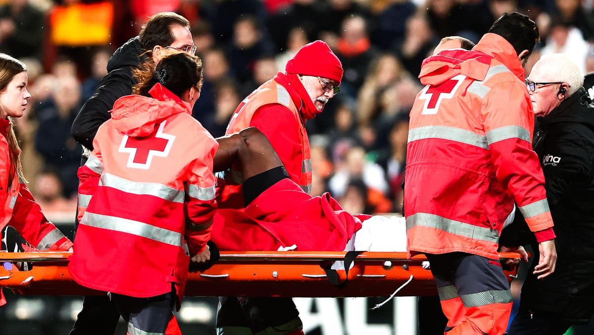 Valence-Real: la blessure affreuse de Mouctar Diakhaby, qui se fait retourner la jambe sur la ...