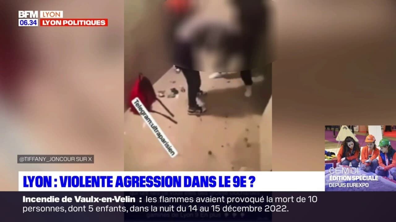 Lyon: la vidéo d'une agression violente d'une adolescente partagée massivement sur les réseaux ...
