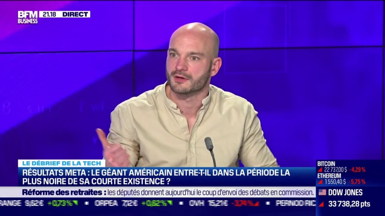 "70% des 13-17 ans aux Etats-Unis sont sur TikTok, c'est moitié moins pour Instagram", détaille ...