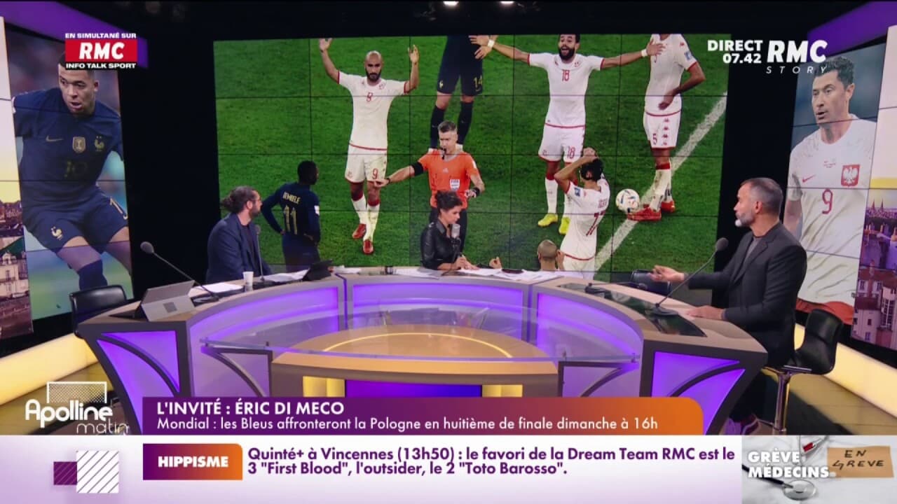 Eric Di Meco plutôt confiant pour le 8e de finale de la Coupe du monde ...