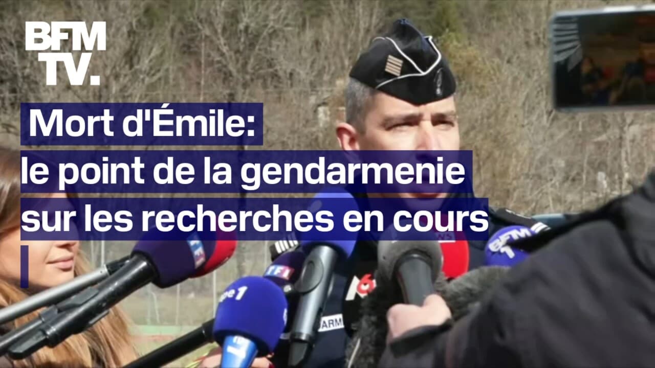 Mort d'Émile: le point de la gendarmerie, 24h après la découverte des ...
