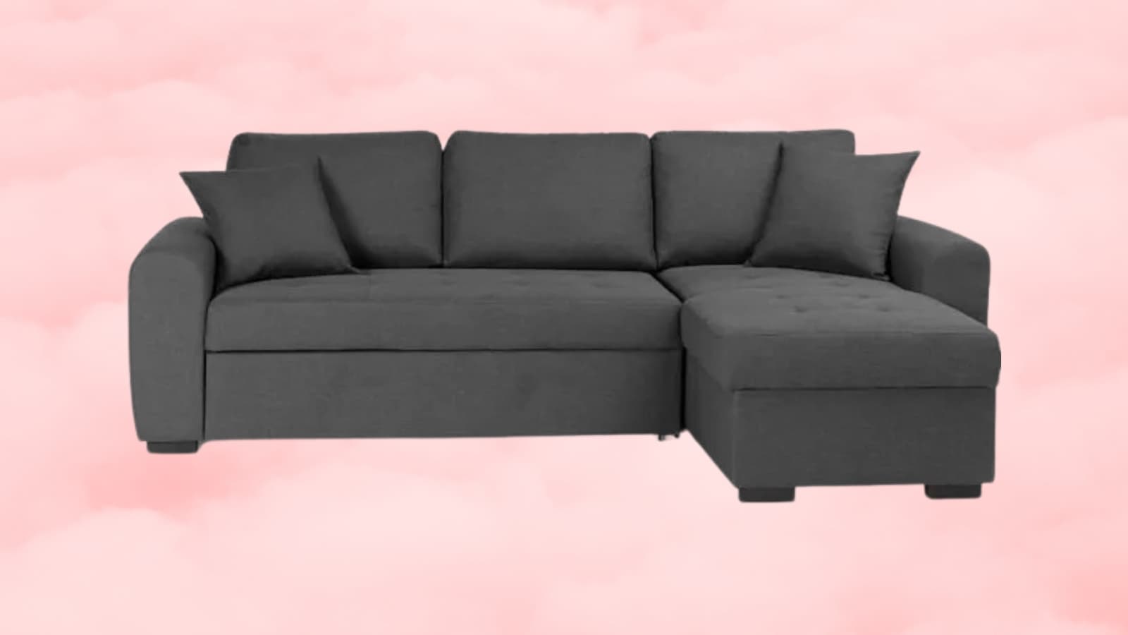 Ce n'est même pas les soldes et ce canapé d'angle convertible voit son ...