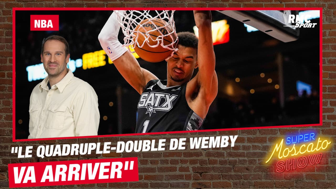 NBA : "Le quadruple-double de Wembanyama va arriver" annonce Stephen Brun