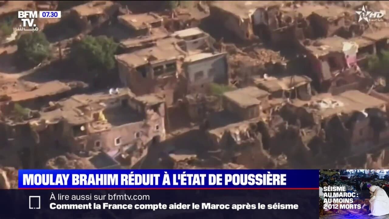 Séisme au Maroc: le village de Moulay Brahim, au sud de Marrakech ... Séisme au Maroc: le village de Moulay Brahim, au sud de Marrakech ...