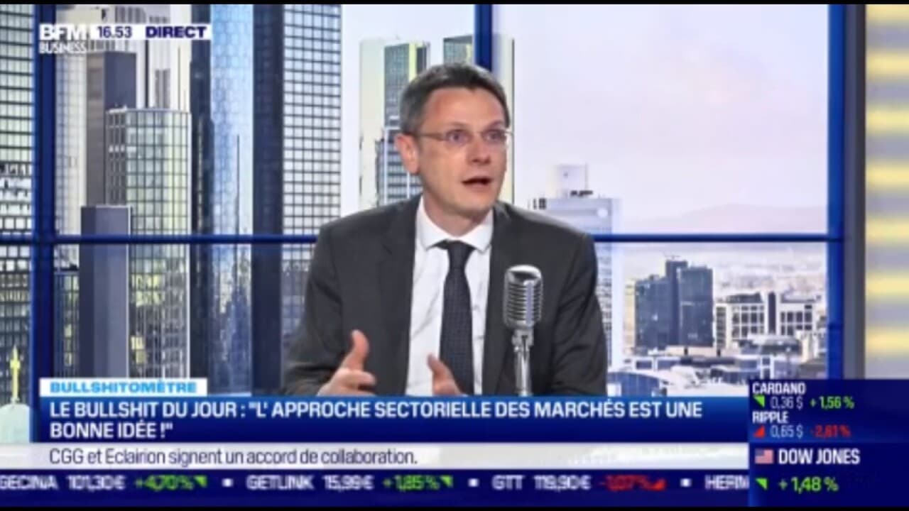 Bullshitomètre : "L'approche sectorielle est une bonne idée en Bourse ...