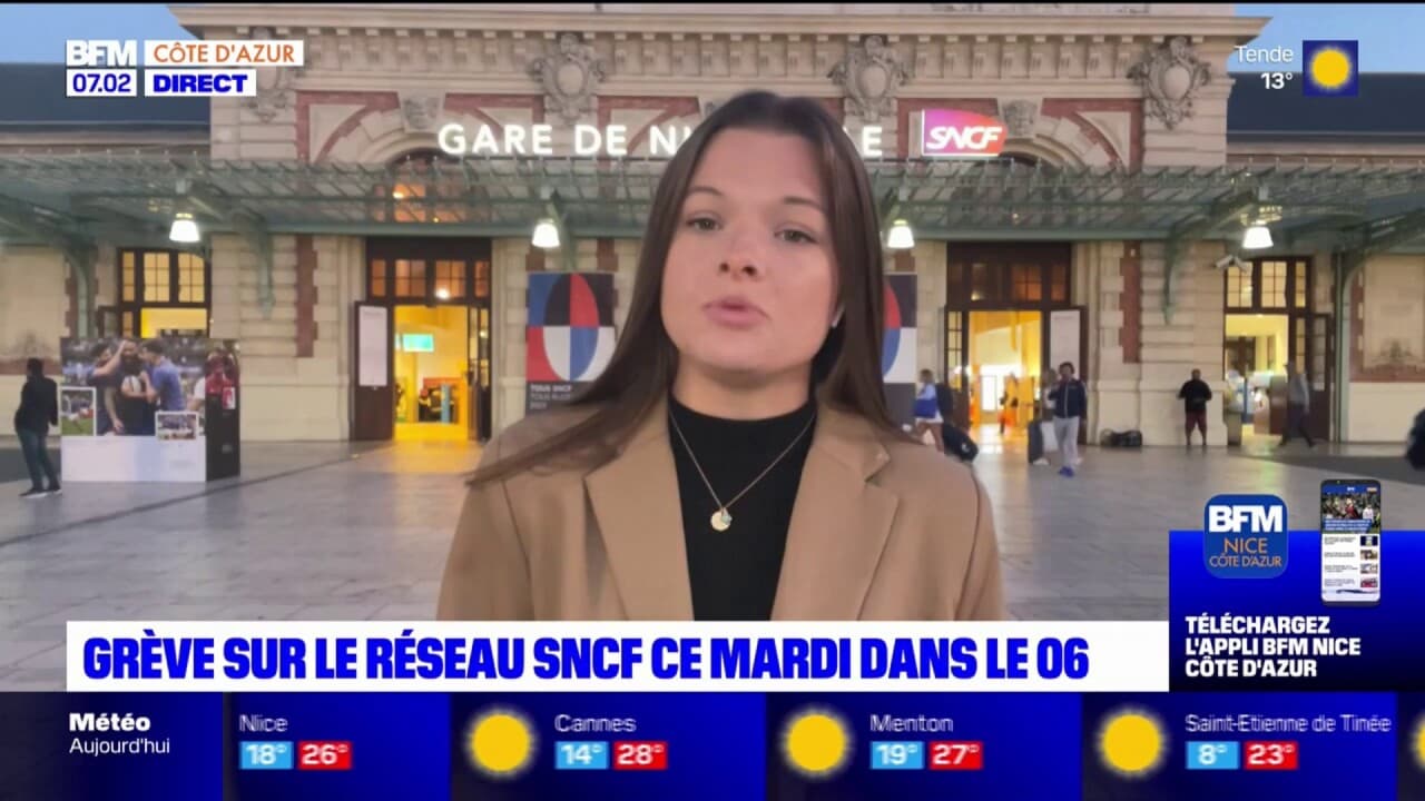 Alpes-Maritimes: grève à la SNCF ce mardi avec aucun train entre Nice ... Alpes-Maritimes: grève à la SNCF ce mardi avec aucun train entre Nice ...