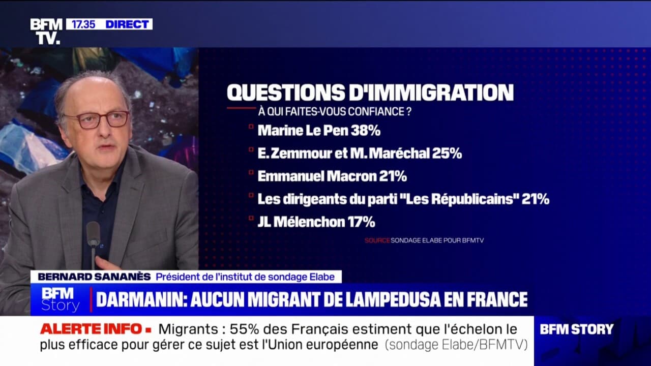38% des Français disent faire confiance à Marine Le Pen sur les ...