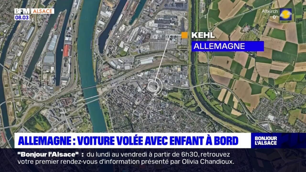 Allemagne: un homme interpellé après le vol d'une voiture avec une ...