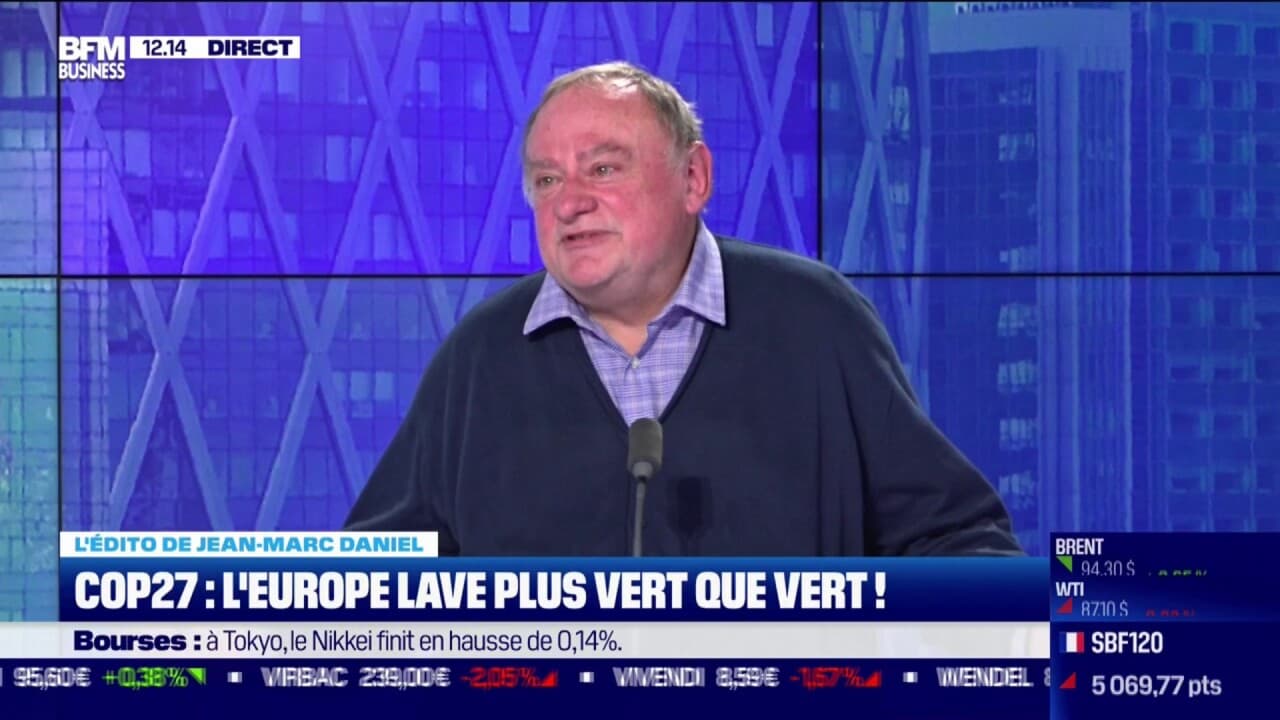 COP27: l'Europe lave plus vert que vert