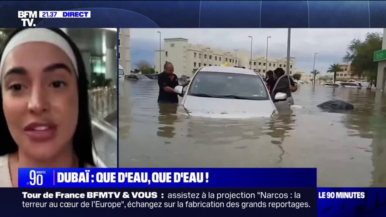 Intempéries à Dubaï: "Je n'ai jamais vu ça de ma vie", témoigne l ...