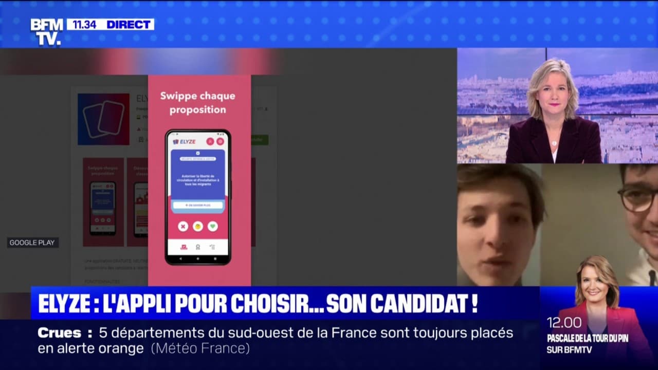 Comment Fonctionne Elyze Lapplication Pour Choisir Son Candidat