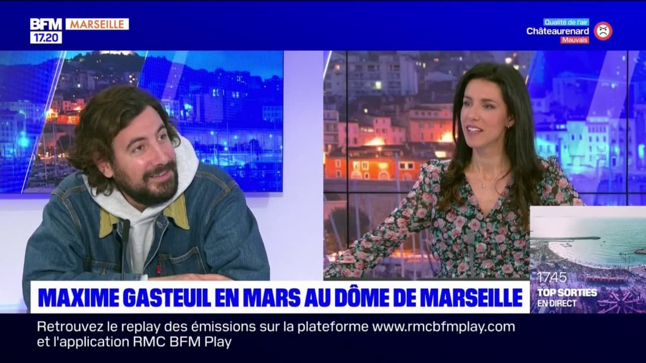L'humoriste Maxime Gasteuil dévoile sa vision de Marseille