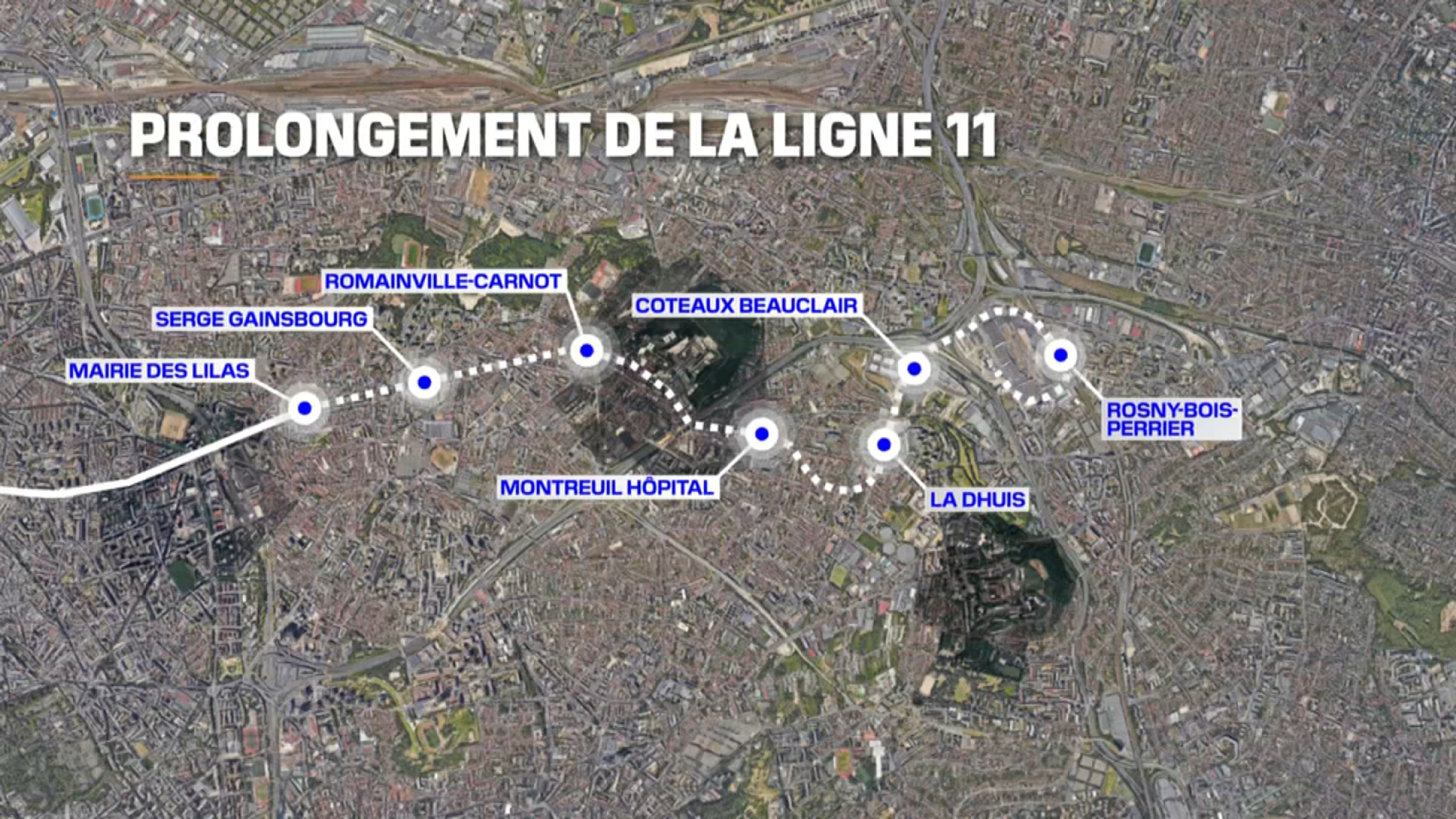 "Depuis le temps qu'on l'attend!": le prolongement de la ligne 11 du métro inauguré ce jeudi