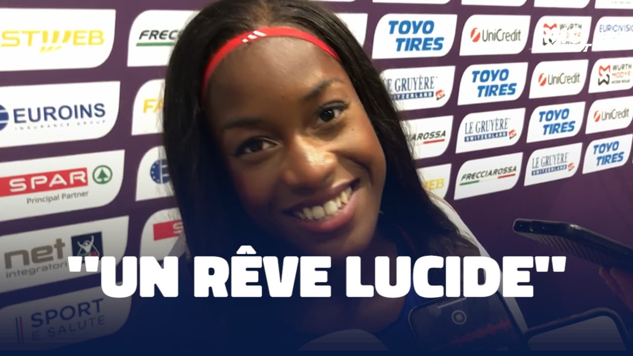 Athlétisme: "Comme un rêve lucide" sourit Samba-Mayela, championne d ...