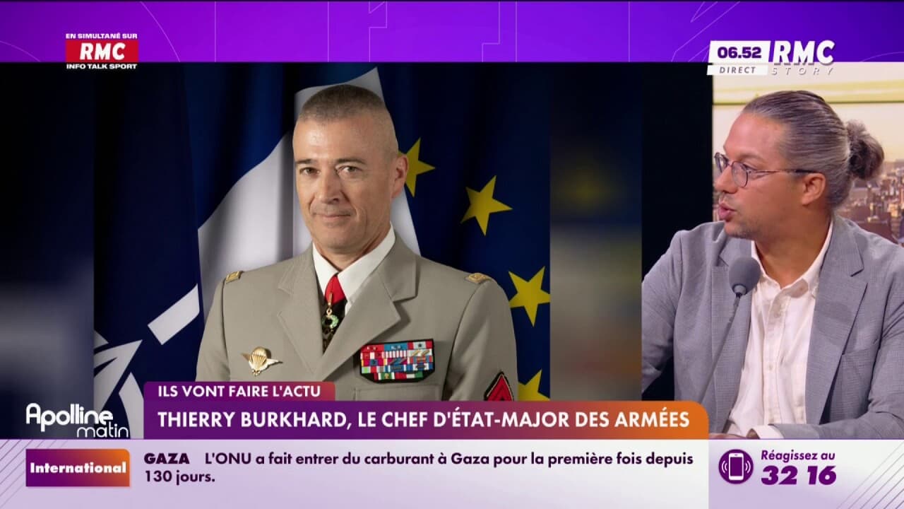 Thierry Burkhard, le chef d'état-major des armées