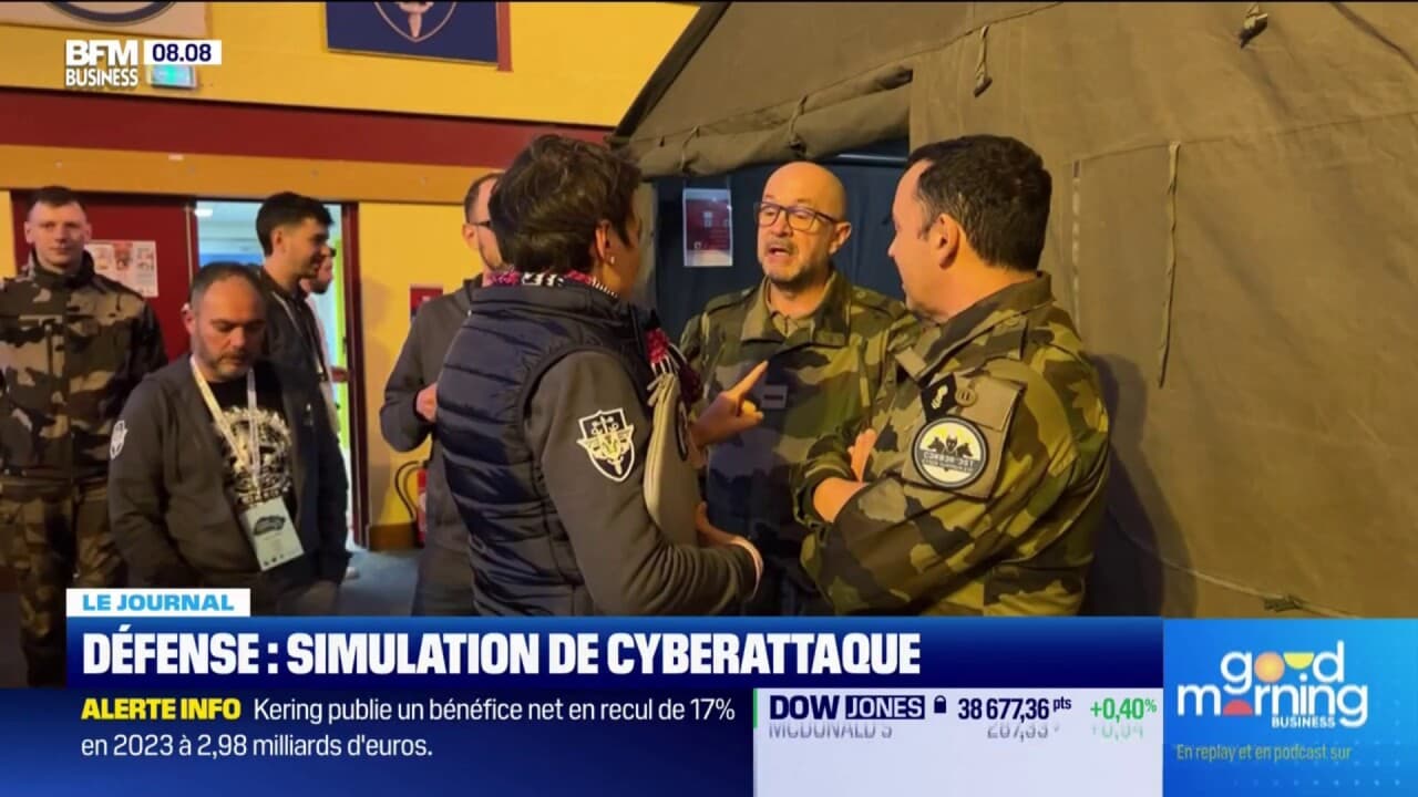Défense : simulation de cyberattaque