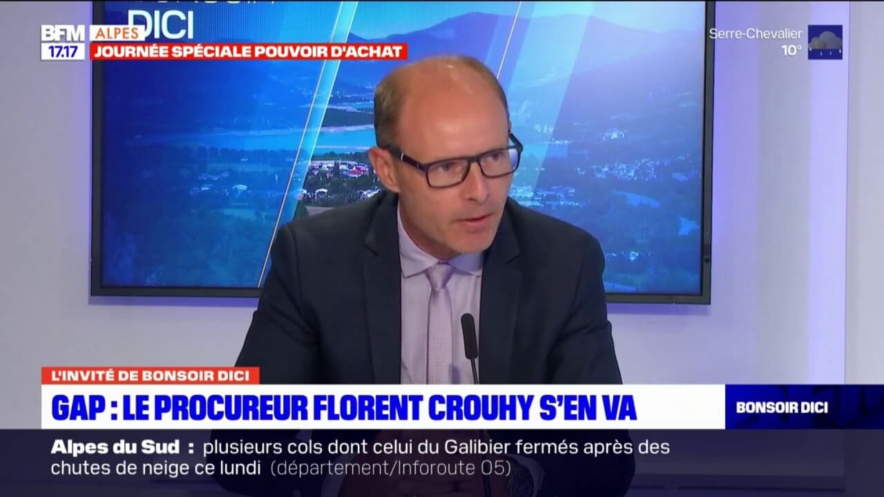 Gap: le procureur Florent Crouhy fait le point sur son bilan avant son ...
