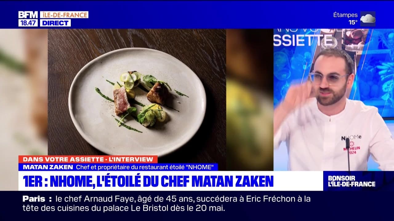 Dans votre assiette du jeudi 4 avril - Nhome, l'étoilé du chef Matan Zaken