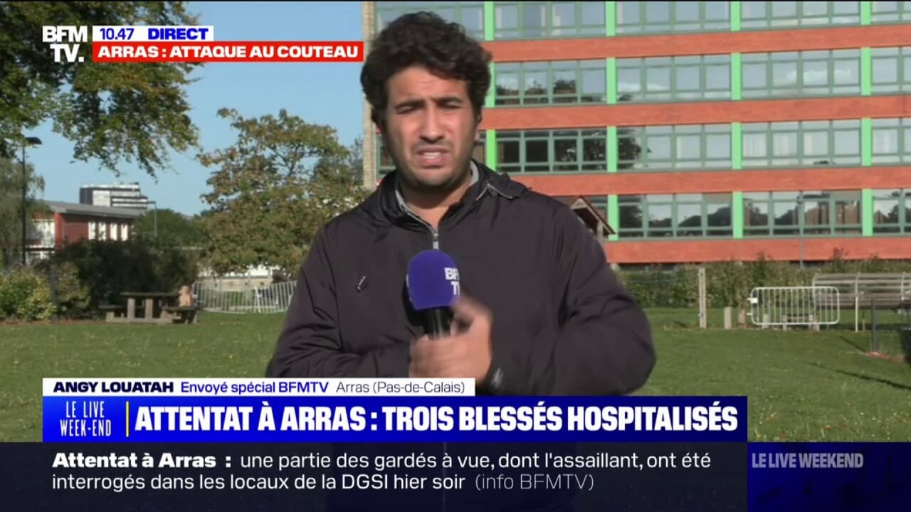 Attaque au couteau à Arras: trois blessés sont toujours hospitalisés Attaque au couteau à Arras: trois blessés sont toujours hospitalisés