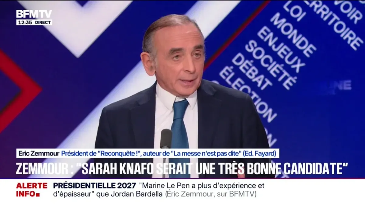 Présidentielle 2027: "A priori, je serai candidat", déclare Éric ...