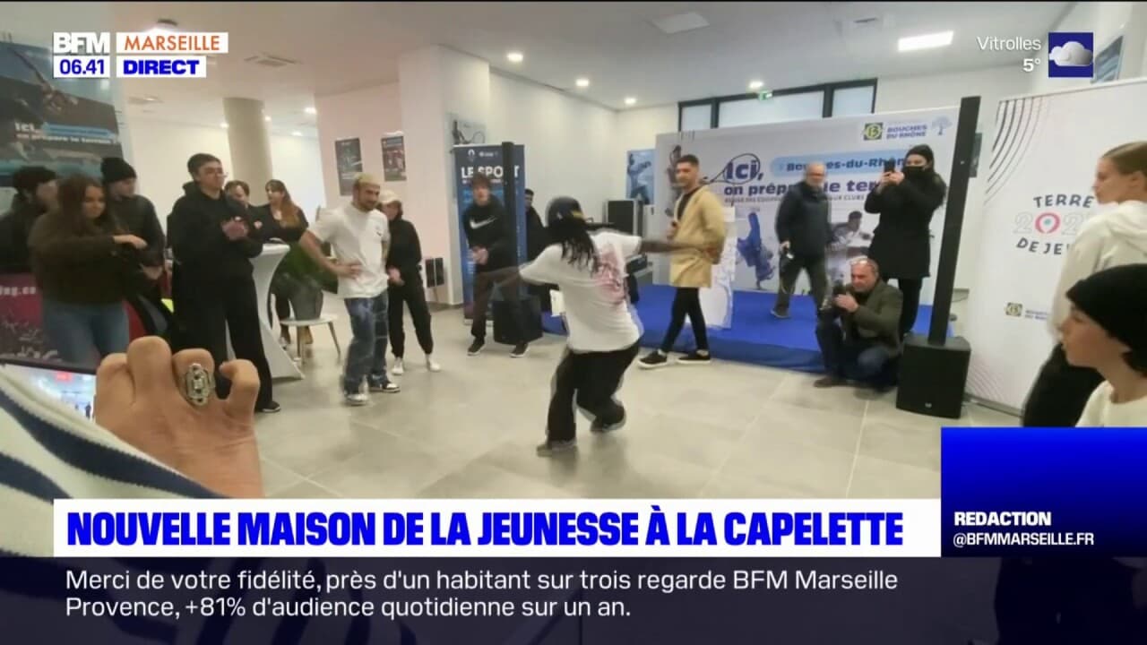 Marseille: la nouvelle maison de la jeunesse inaugurée à La Capelette