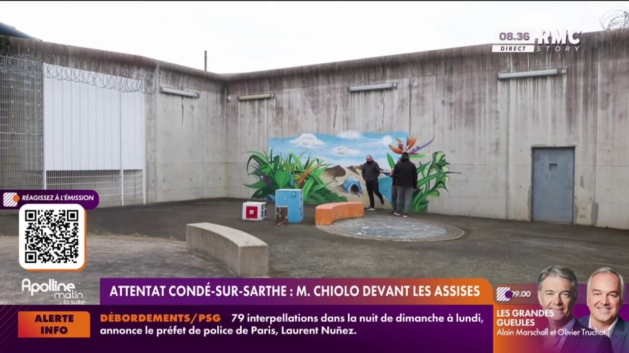 Attentat Condé-sur-Sarthe: Michaël Chiolo devant les assises