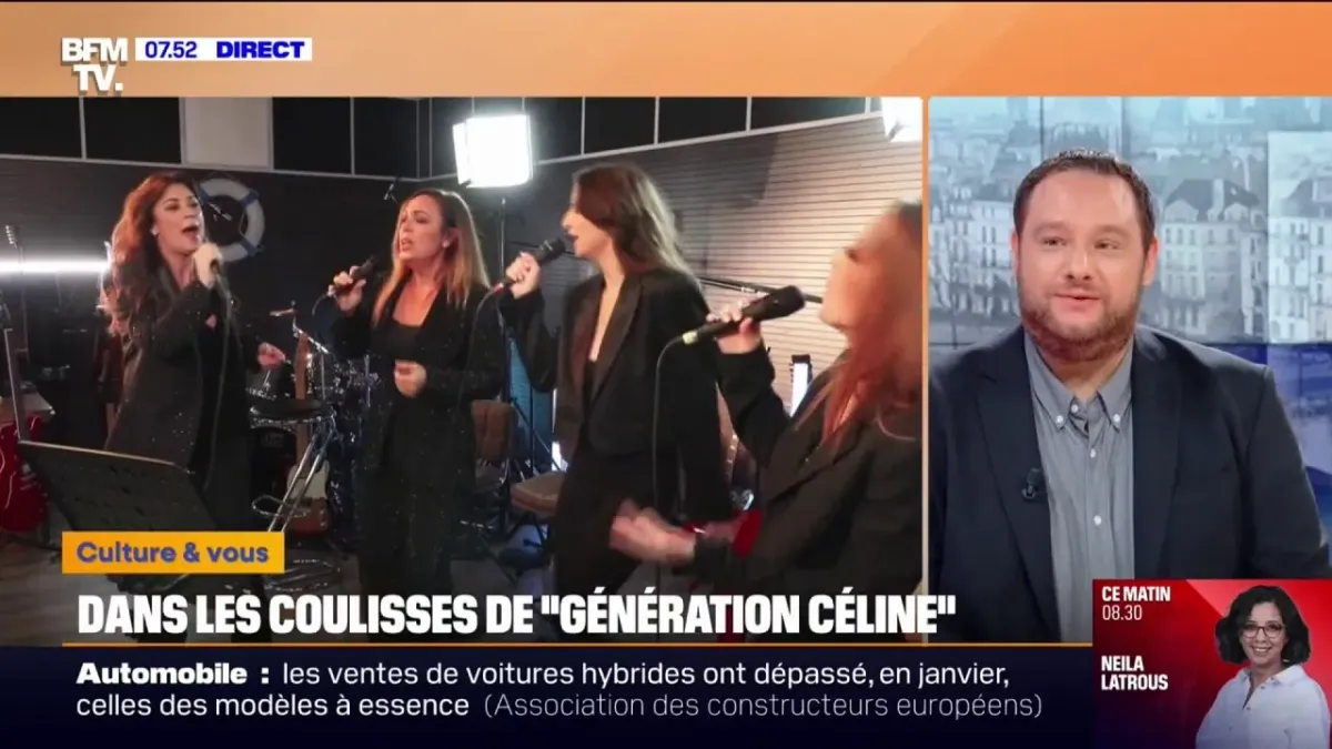 BFMTV a pu assister aux répétitions de "Génération Céline", le ...