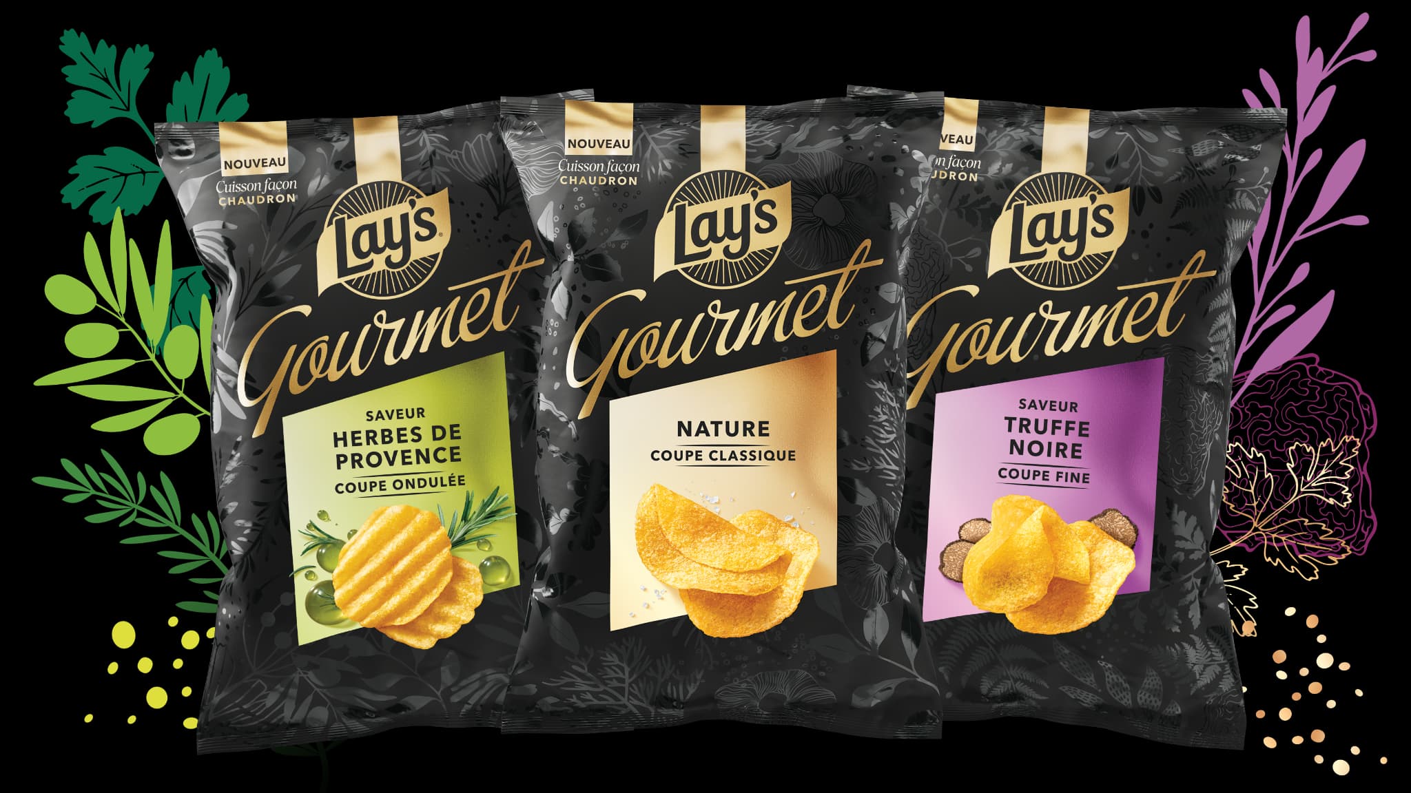 Lay's dévoile une nouvelle gamme de chips "premium" à la truffe noire ...