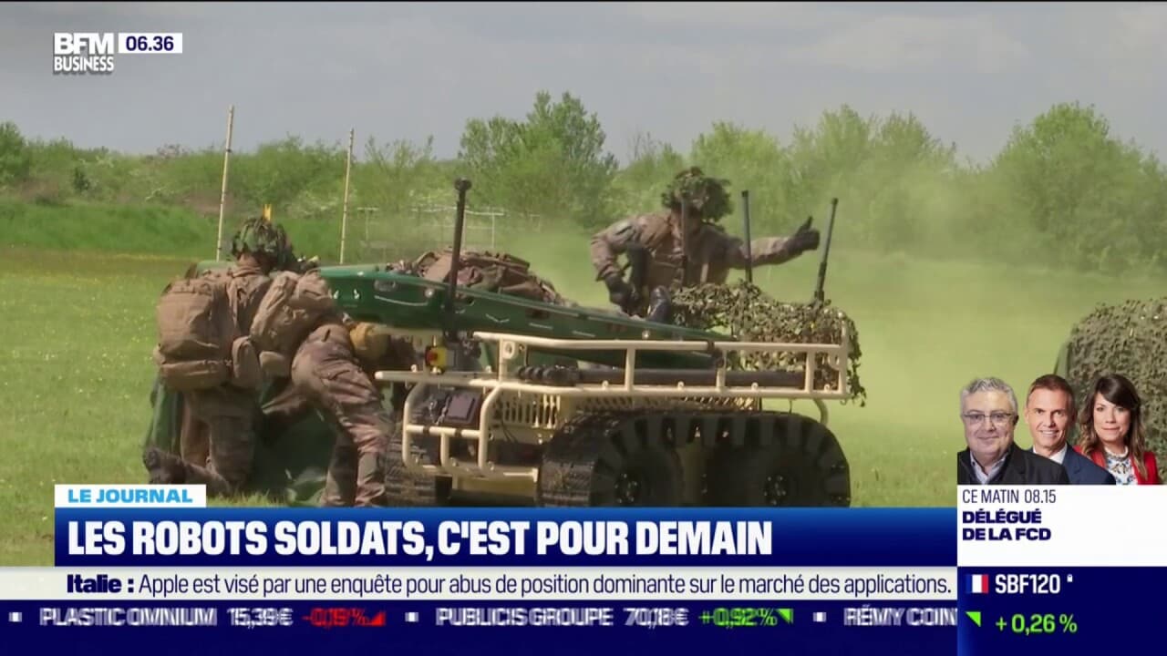 Les robots soldats, c'est pour demain