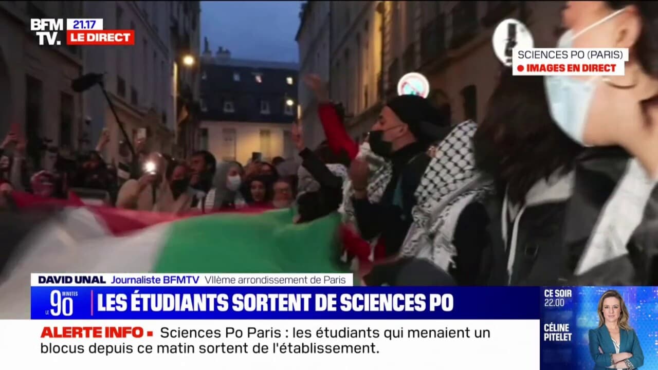 Sciences Po Paris: les étudiants qui menaient un blocus depuis ce ...