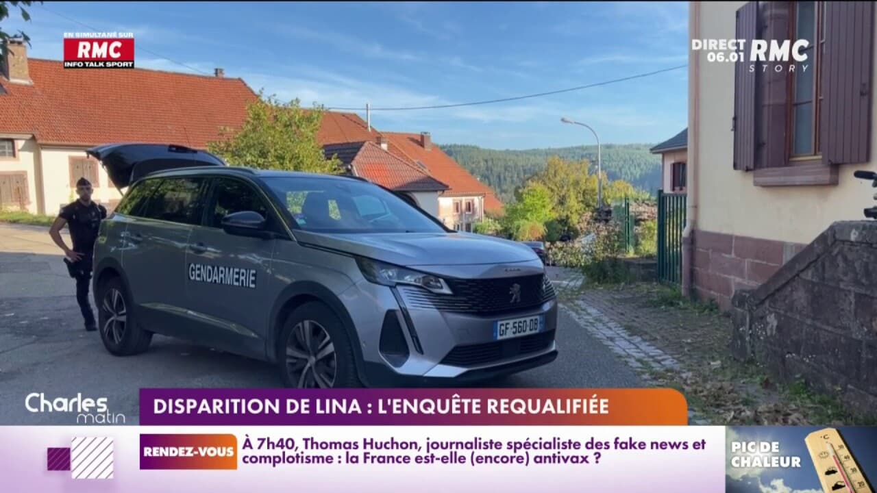 Disparition de Lina: l'enquête requalifiée