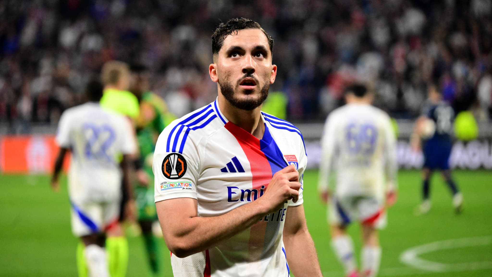 Manchester United-OL: de joueur FIFA à future star mondiale, Rayan ...