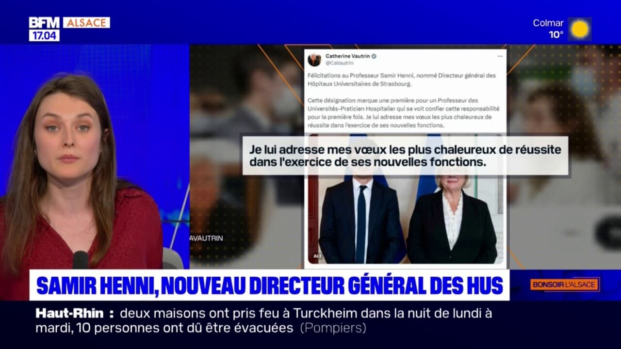 Strasbourg: Samir Henni nommé nouveau directeur des Hôpitaux universitaires