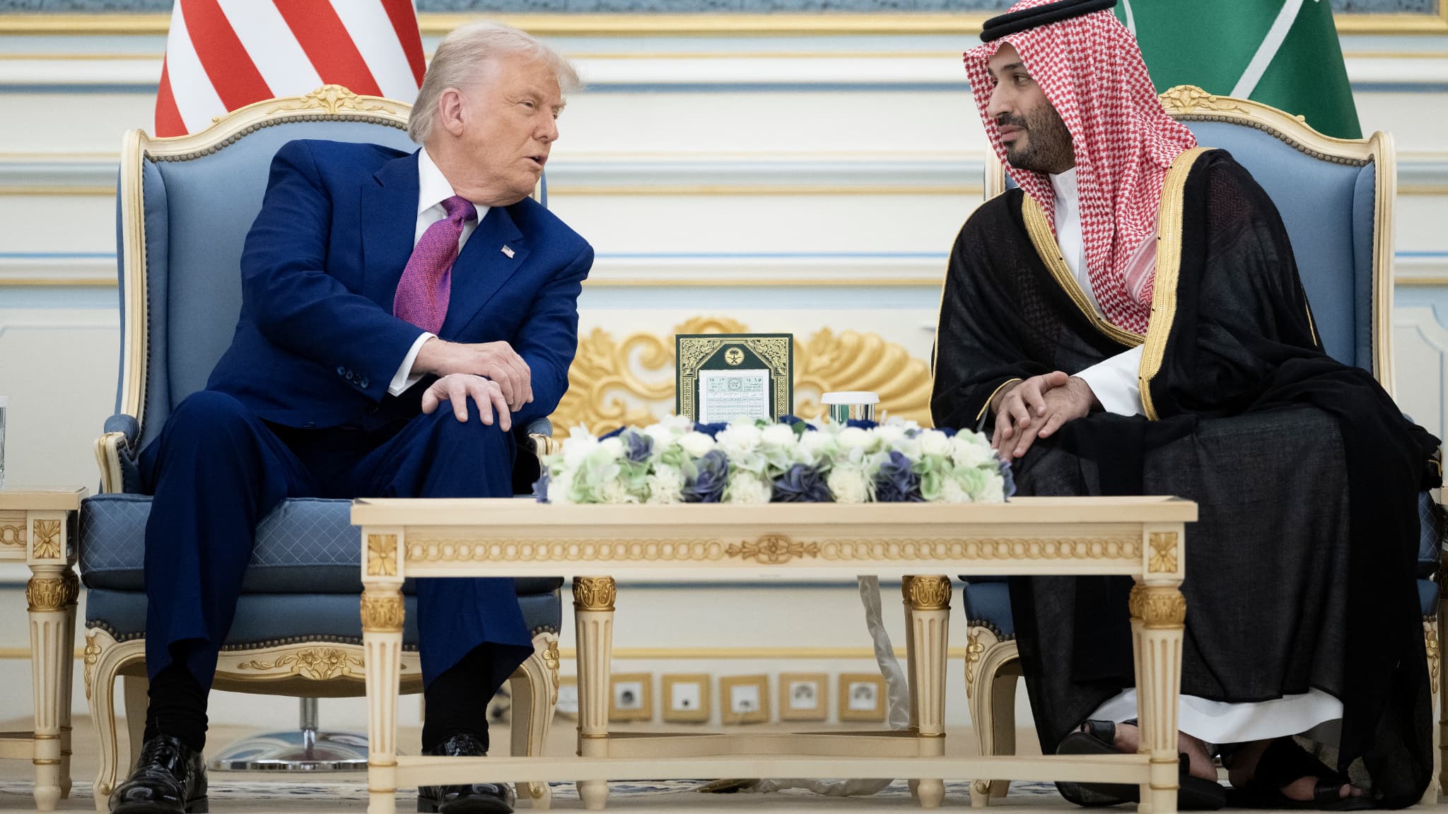 Donald Trump et le prince héritier saoudien signent un "partenariat ...