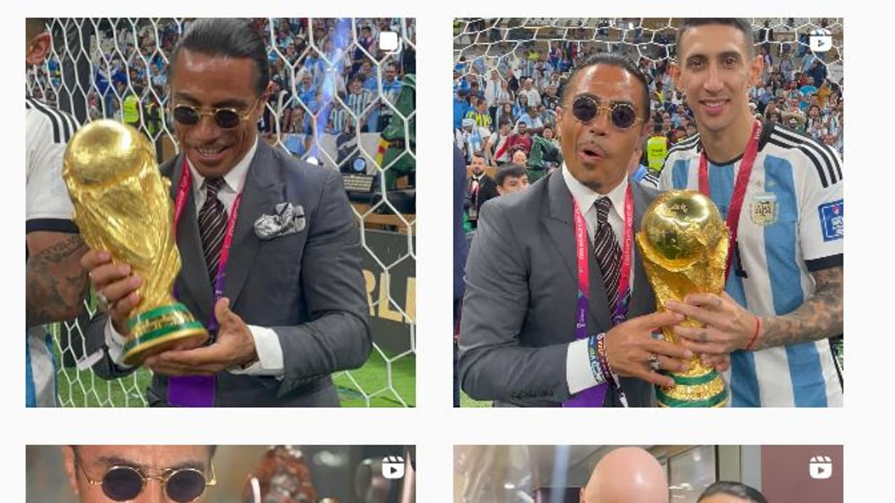 Comment "Salt Bae", le boucher des stars s'est retrouvé avec la Coupe ...