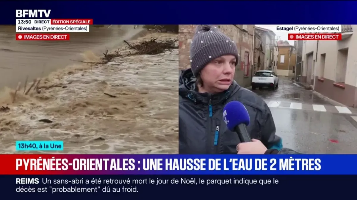 "On essaye d'éponger le maximum": les sinistrés des Pyrénées-Orientales ...