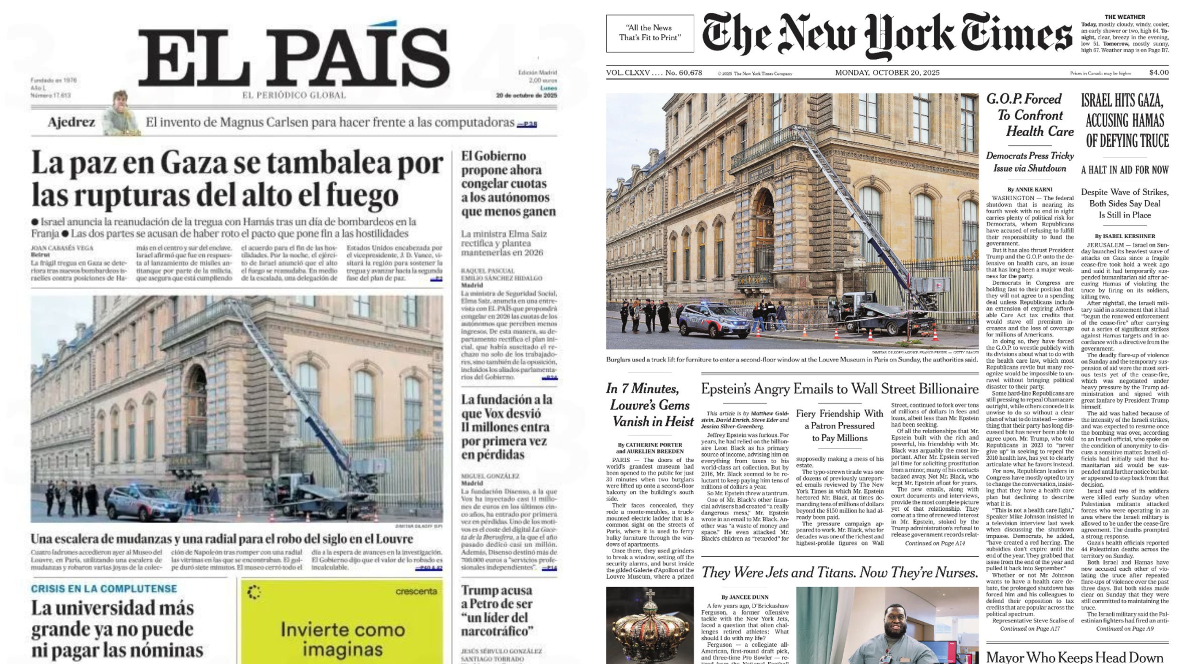 "On dirait une farce": les badauds s'amassent sous la désormais ...