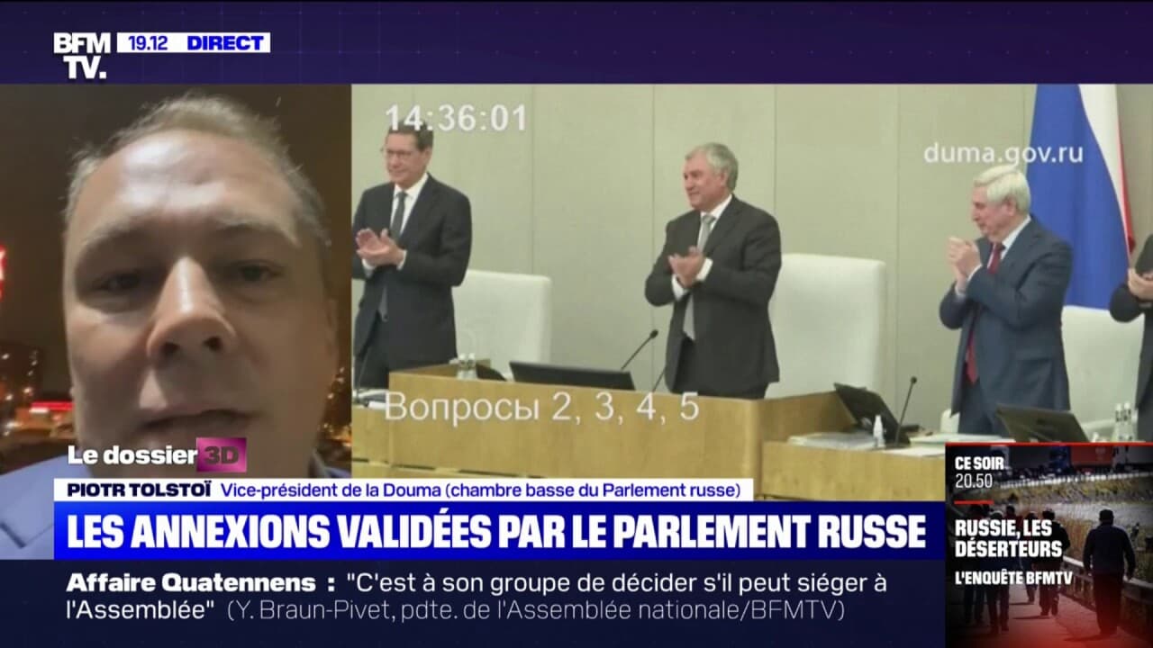 Après avoir parlé de "guerre" en Ukraine, le vice-président de la Douma ...