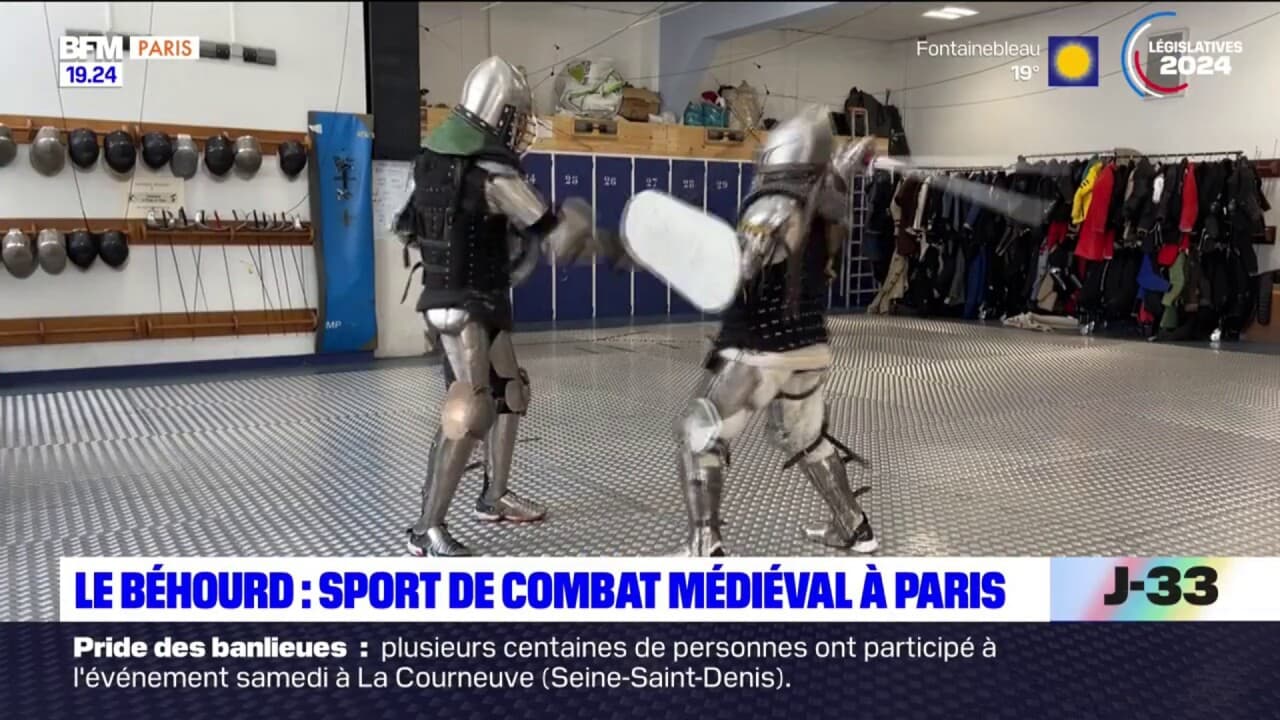 Ariane a testé le Béhourd : un sport de combat médiéval