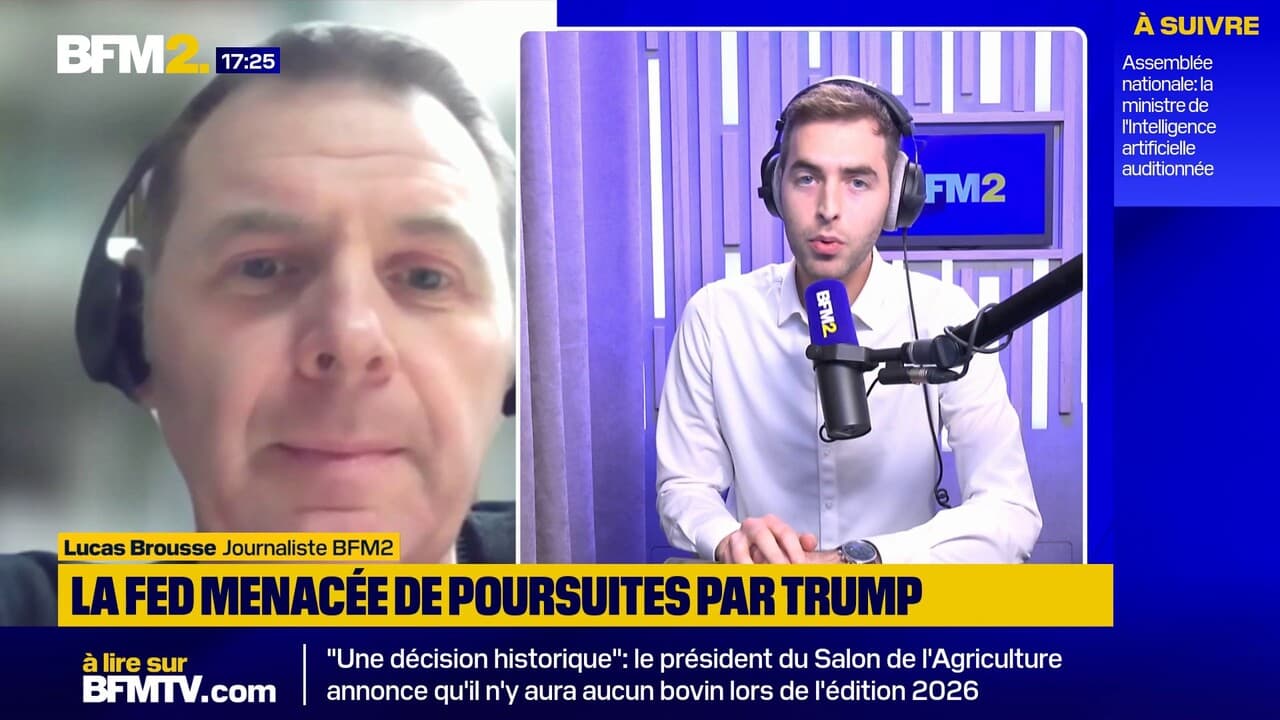 L'indépendance de la Fed est "remise en cause de façon assez importante ...